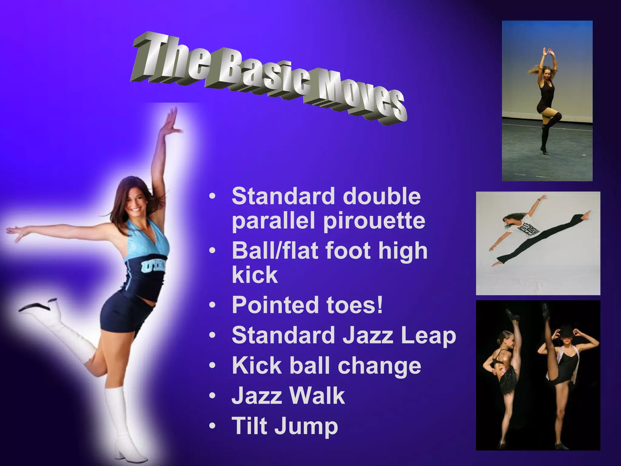 Jazz Hop Dance Slide | PPT