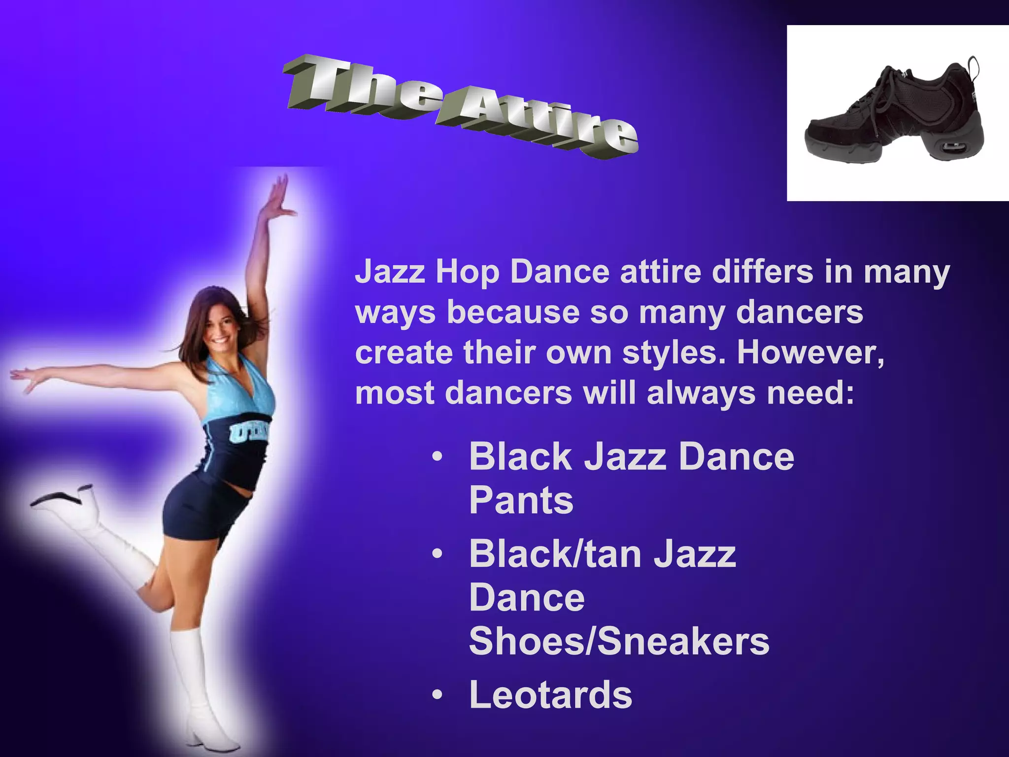 Jazz Hop Dance Slide | PPT