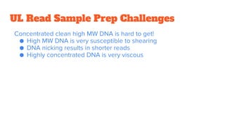 New data from giab genomes intro and ultralong nanopore | PPT