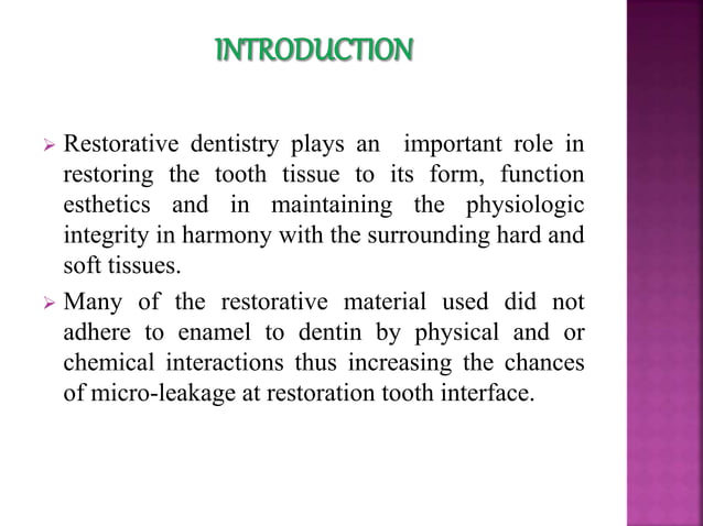 new dba-1(1).pptx DENTIN BONDING AGENTS GENERATIONS, ADVANTAGES N DISADVANTAGES | PPT | Free ...