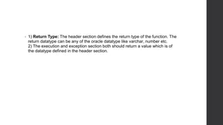 plsql tutorialhub.... | PPTX