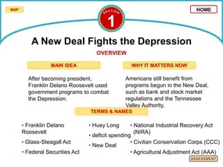 Chapter 23 The New Deal | PPTX