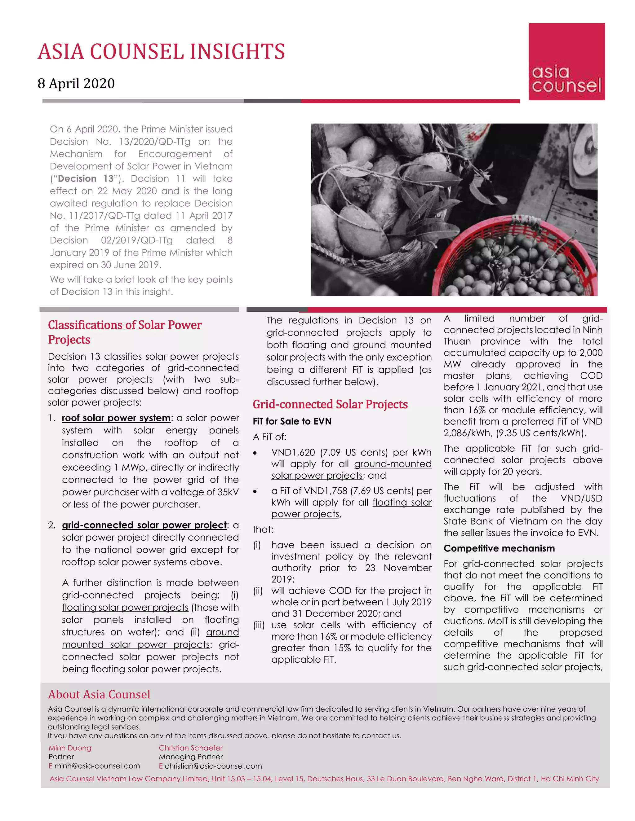 Vietnam Solar Power Development | PDF