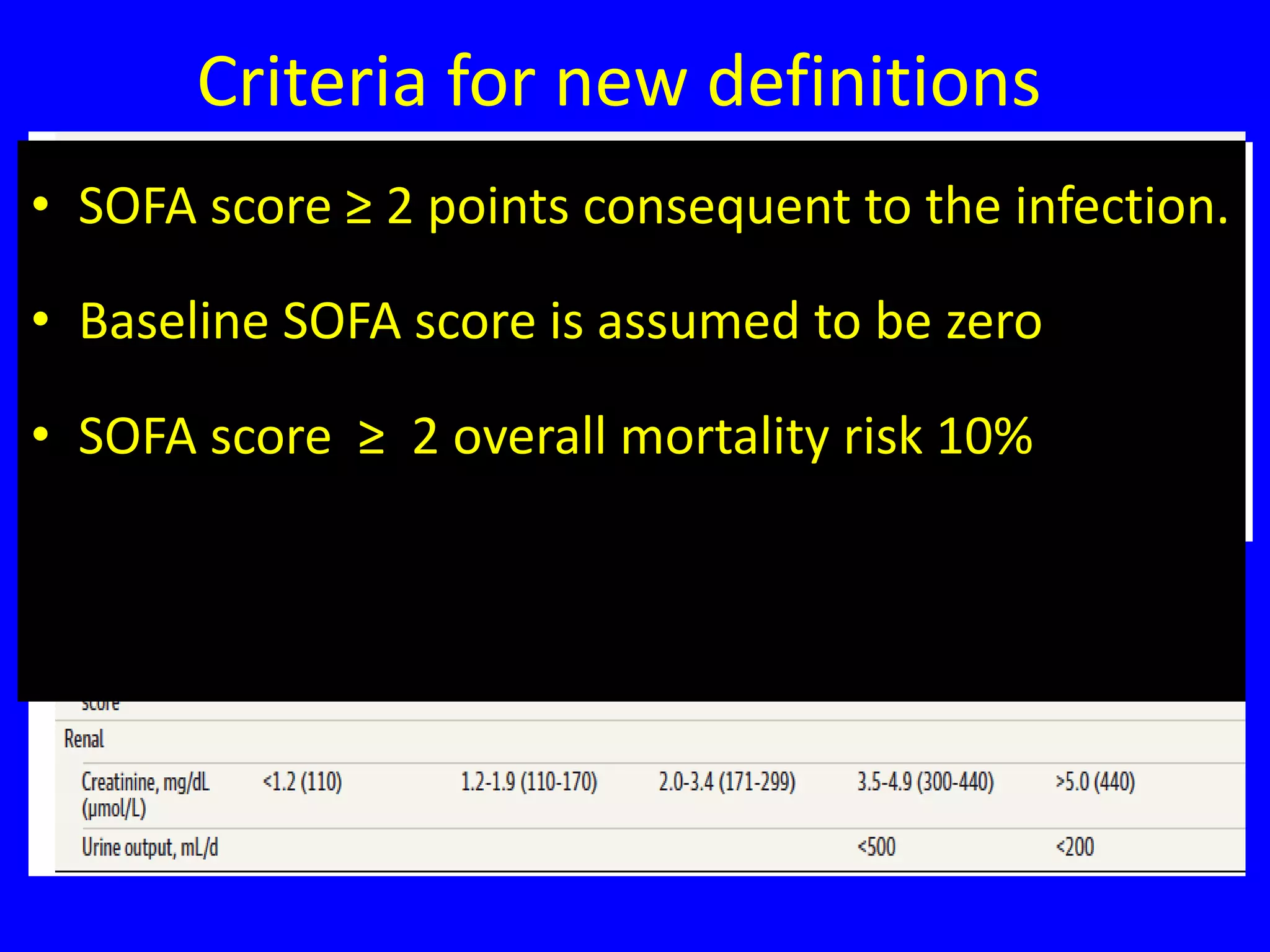 New definition of sepsis... sepsis 3 | PPT