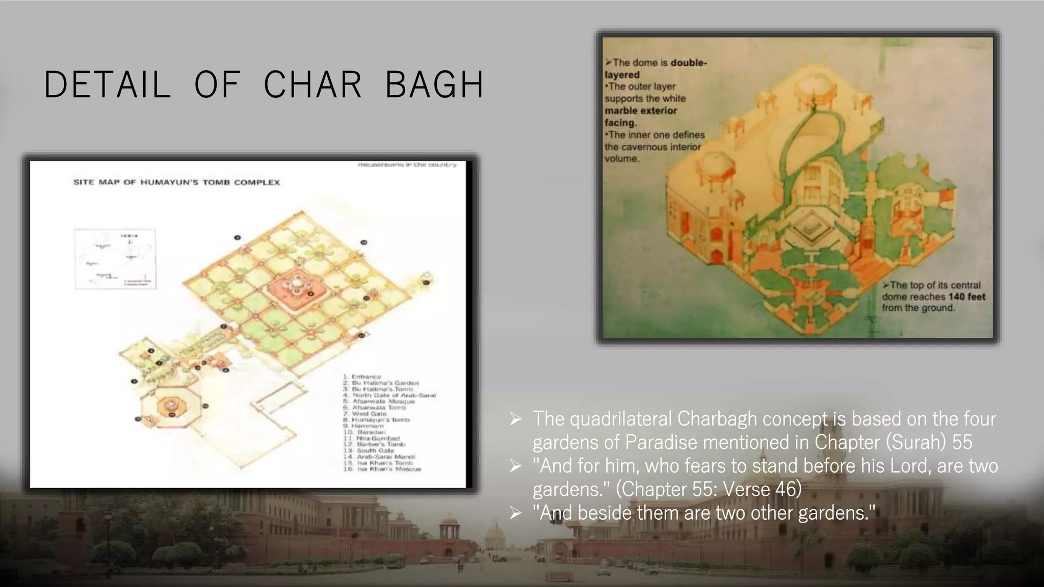 New delhiplanning by Sir Edvin Lutyens (planning & concept). | PPTX