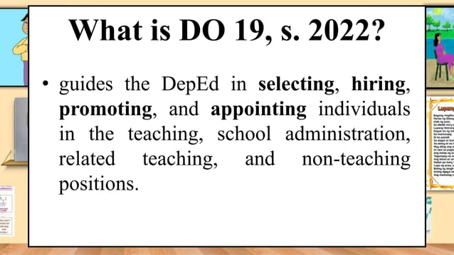 NEW DEPED HIRING GUIDELINES ,DO 19 s, 2022.pptx | Resume Writing and ...