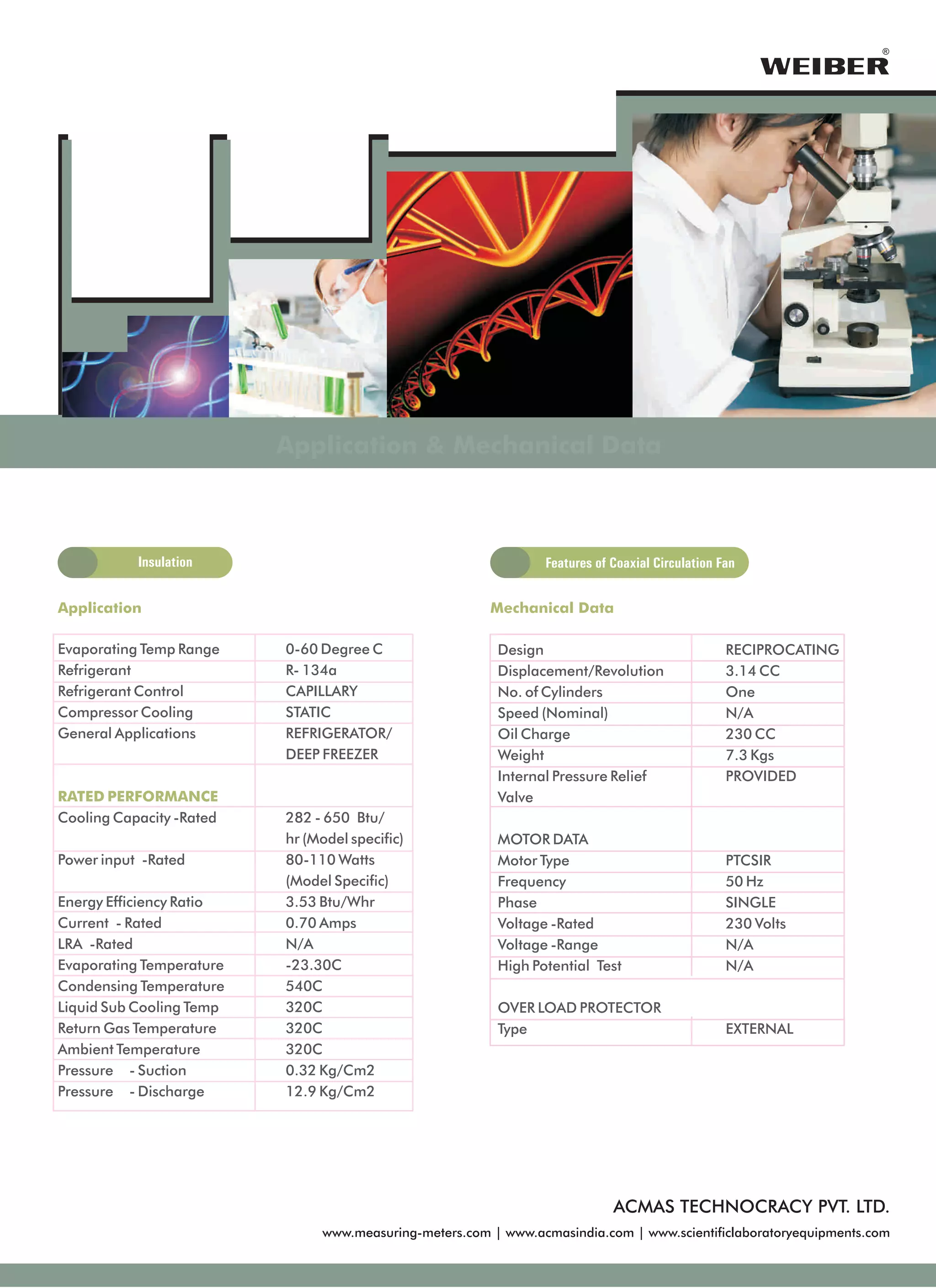 Types of BOD Incubator by ACMAS Technologies Pvt Ltd. | PDF