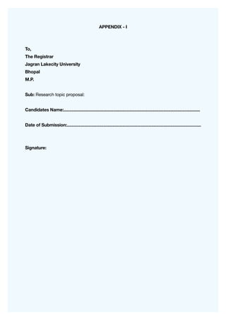 M.Phil/Ph.d Admission form | PDF