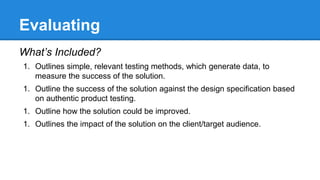 New design cycle intro | PPT