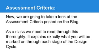 New design cycle intro | PPT