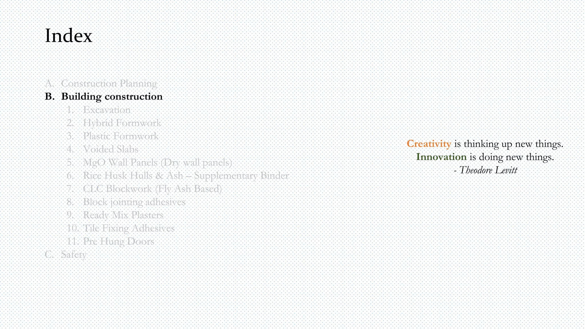 New developments in construction technology | PDF