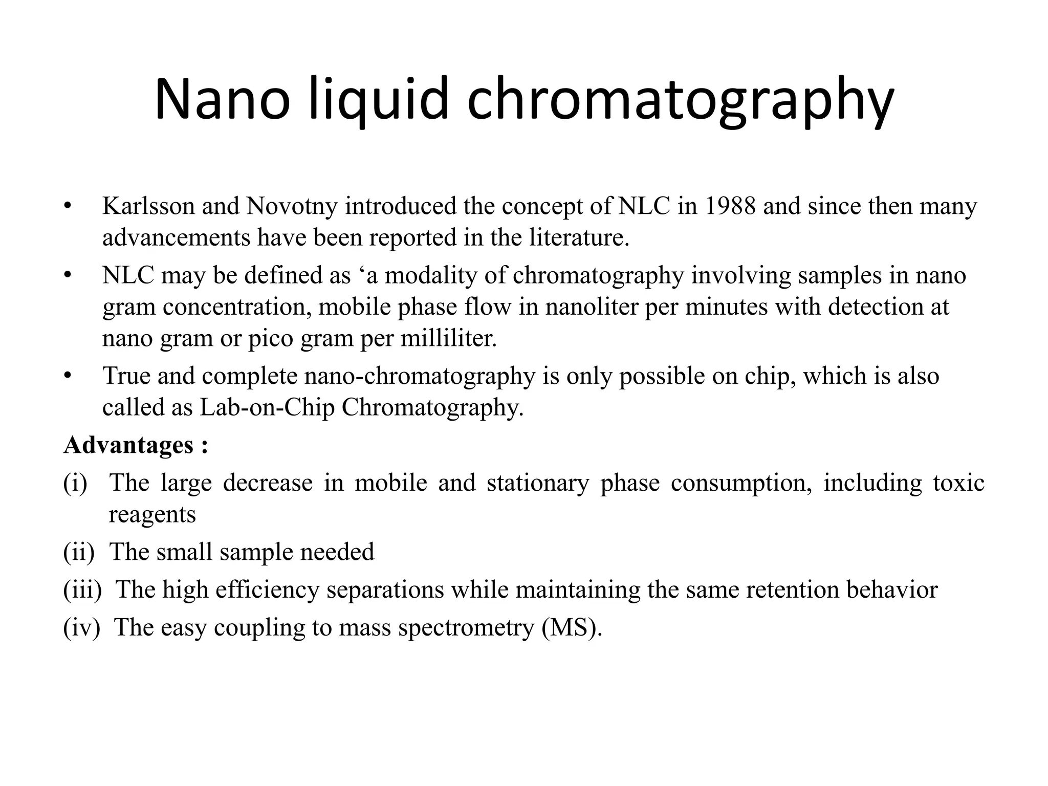 New developments in HPLC | PPTX