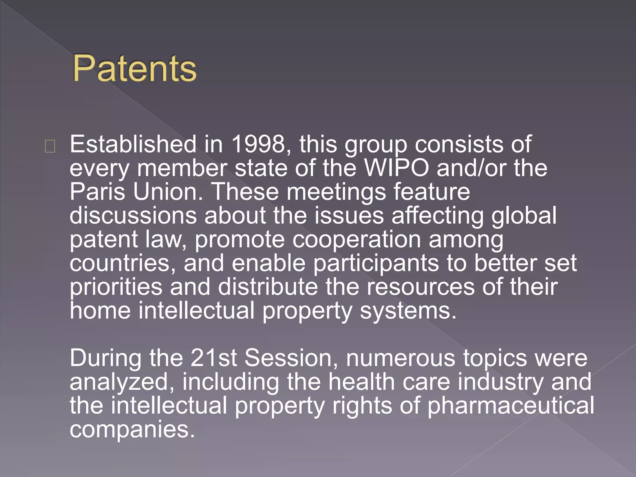 New Developments in Patent Law | PPTX