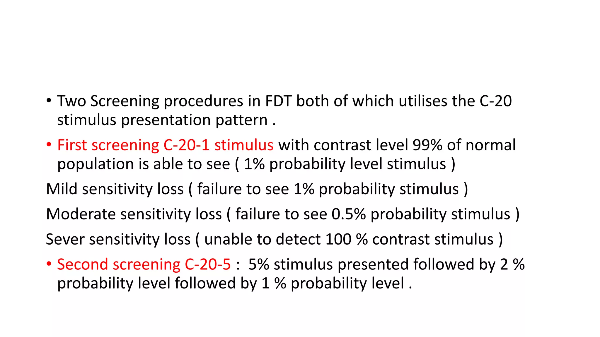 New developments in perimetry | PPTX
