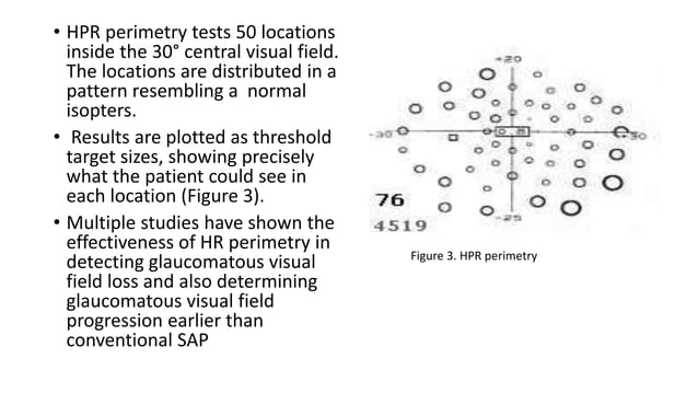 New developments in perimetry | PPTX | Eye and Vision Conditions ...
