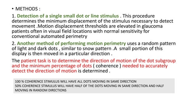 New developments in perimetry | PPTX | Eye and Vision Conditions ...