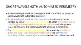New developments in perimetry | PPTX