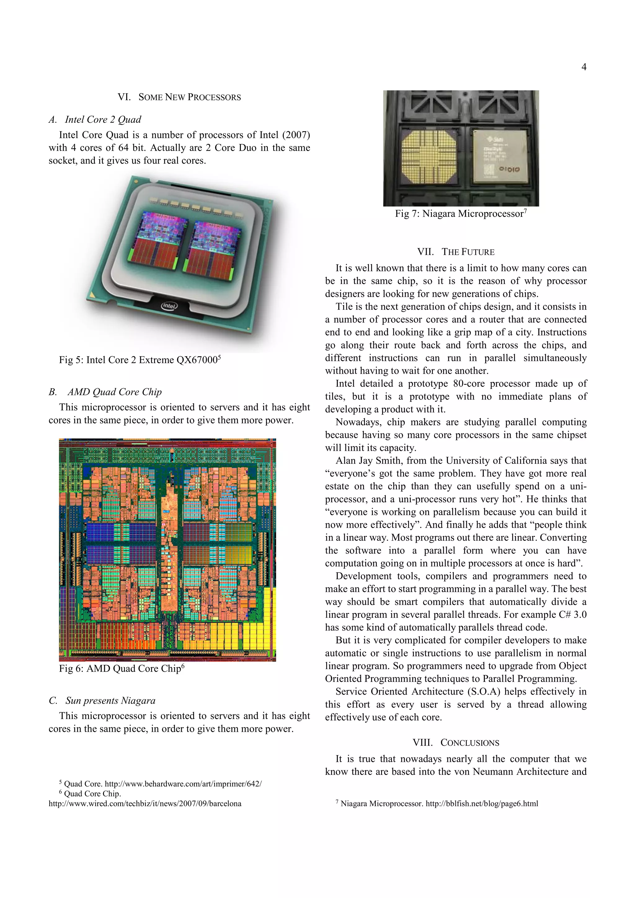New Developments in the CPU Architecture | PDF | Computing | Technology & Computing