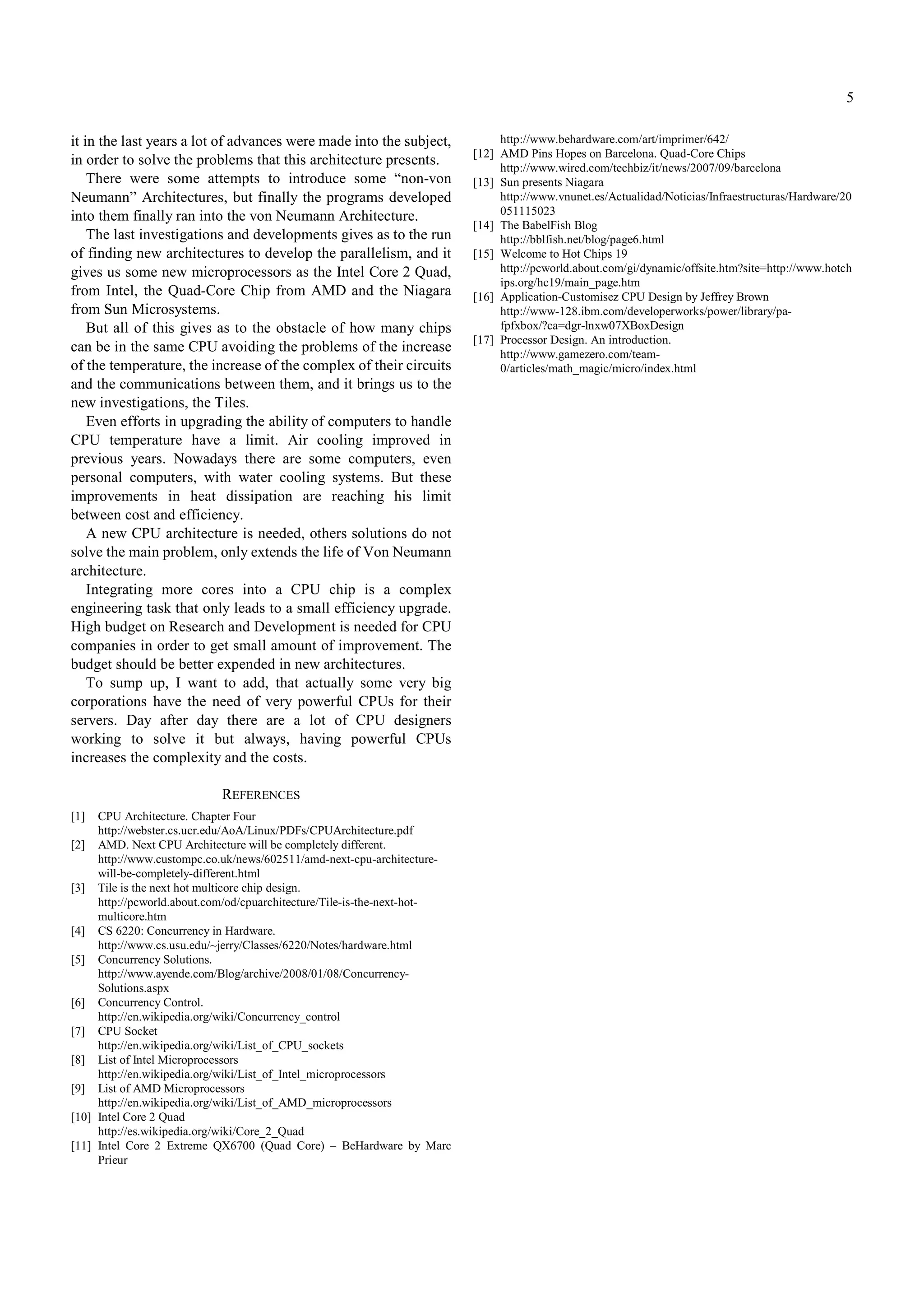 New Developments in the CPU Architecture | PDF | Computing | Technology & Computing