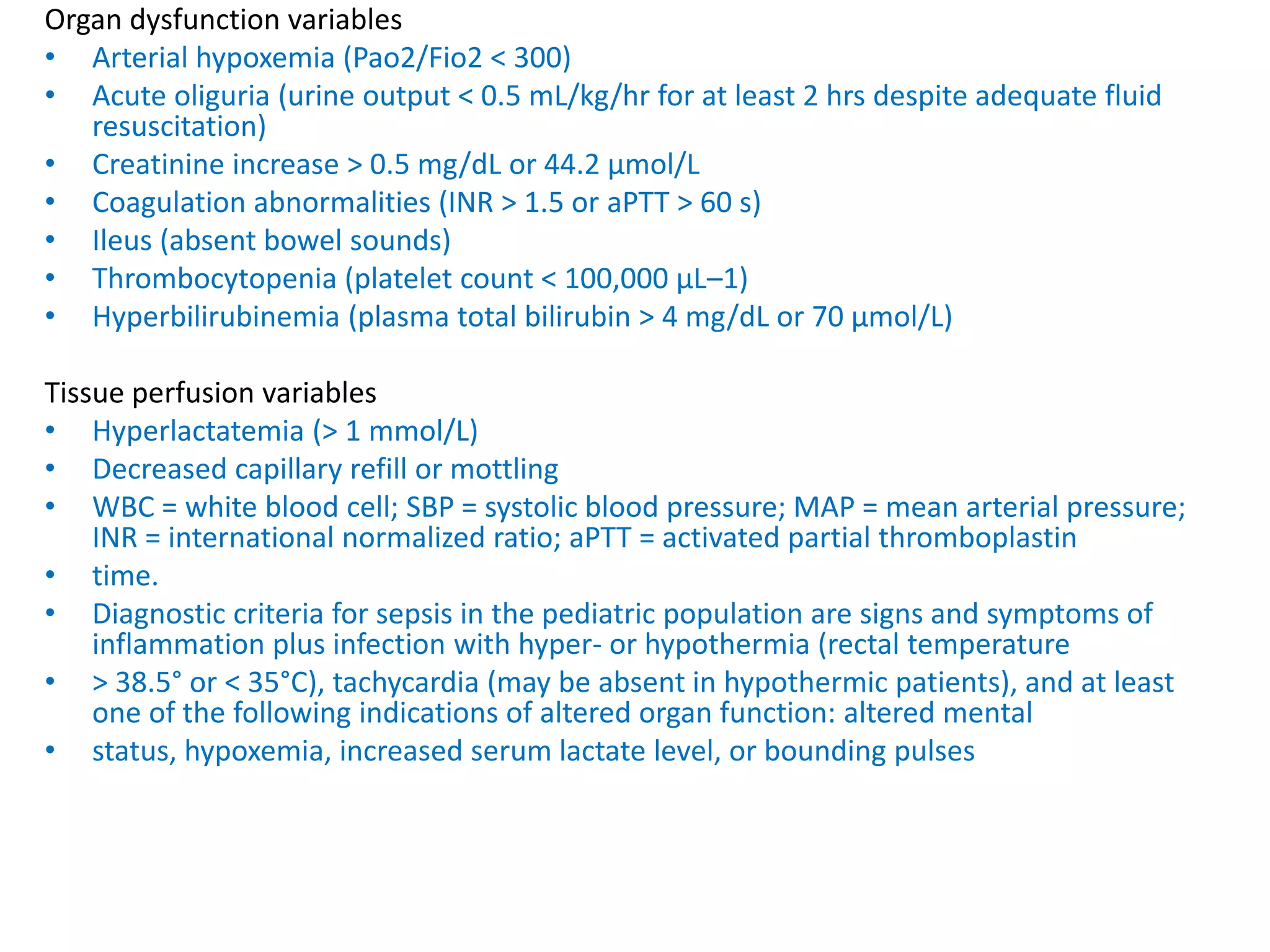 New diagnostic tests for sepsis | PPTX
