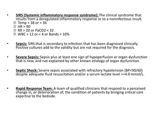 New diagnostic tests for sepsis | PPT
