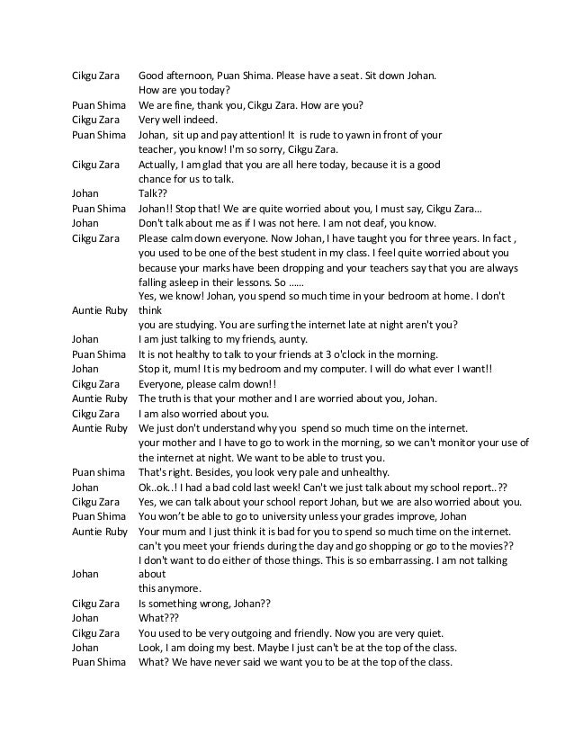 New dialog utk english