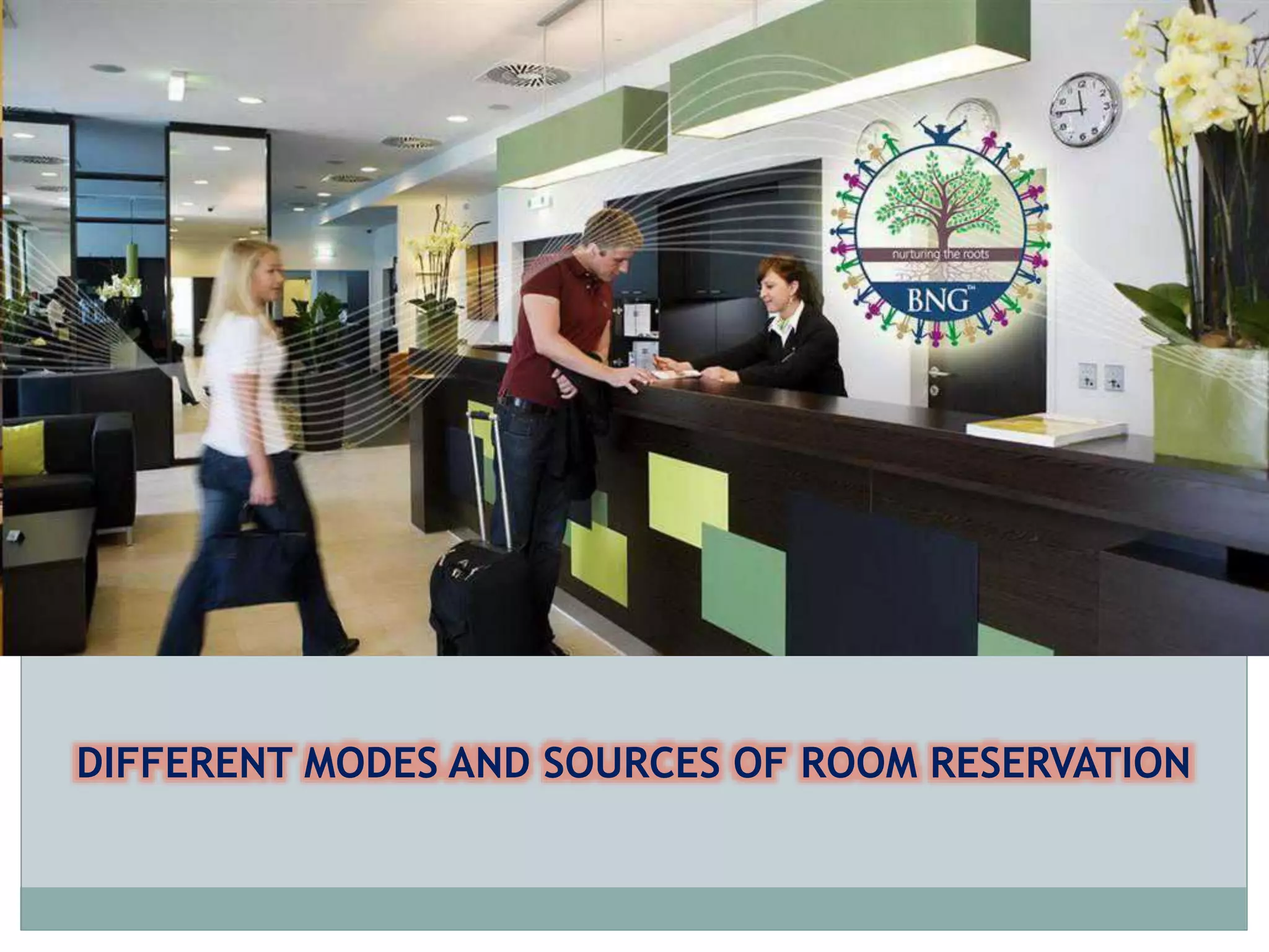 New different modes and sources of room reservation | PPTX