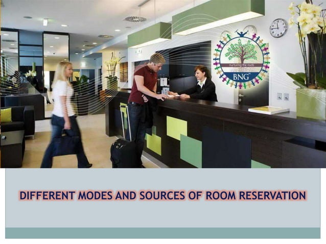 New different modes and sources of room reservation | PPTX | Business ...