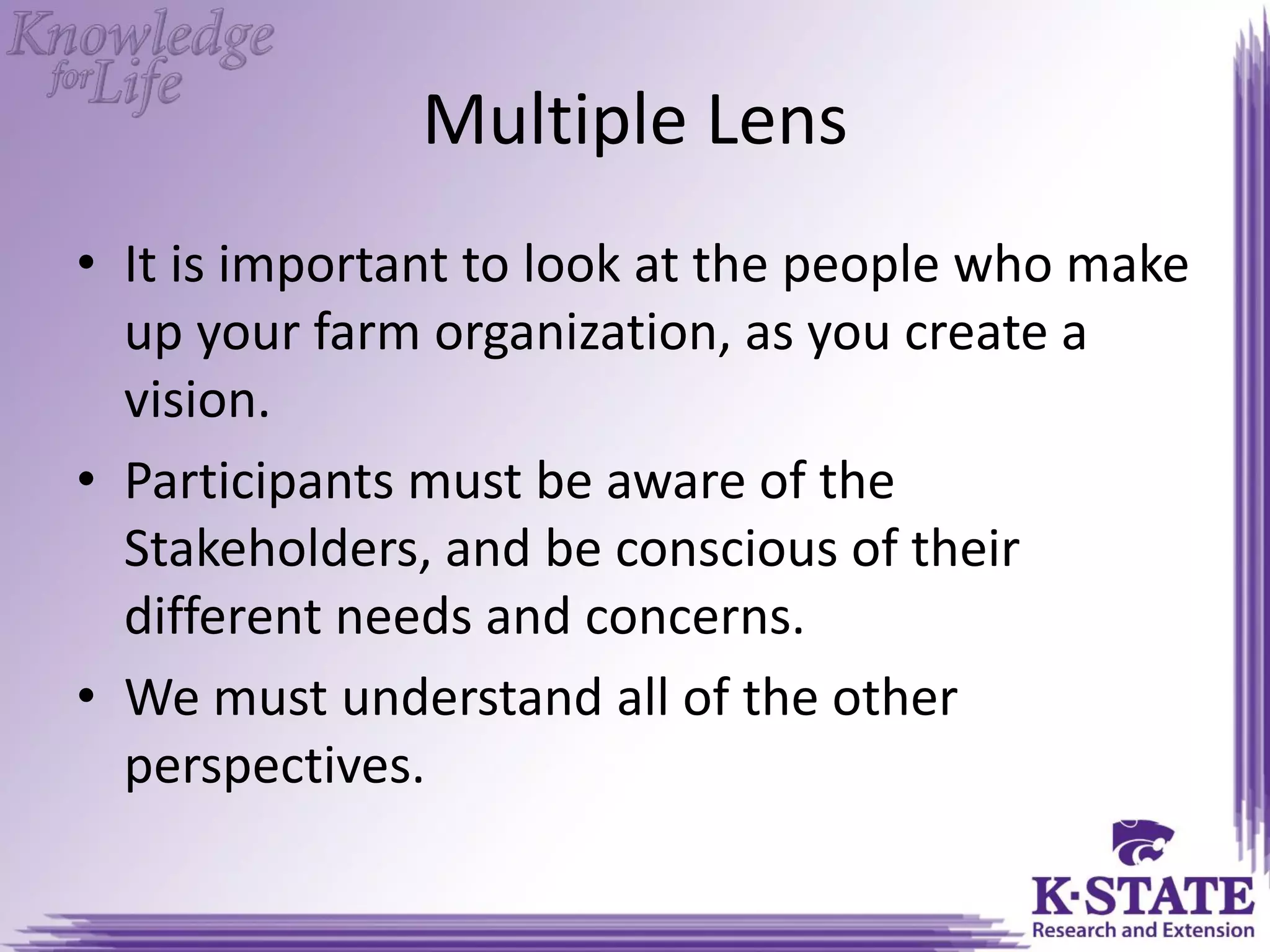 Visioning for Your Farm - Newdigger, Barthol, Ploger | PPT | Free Download