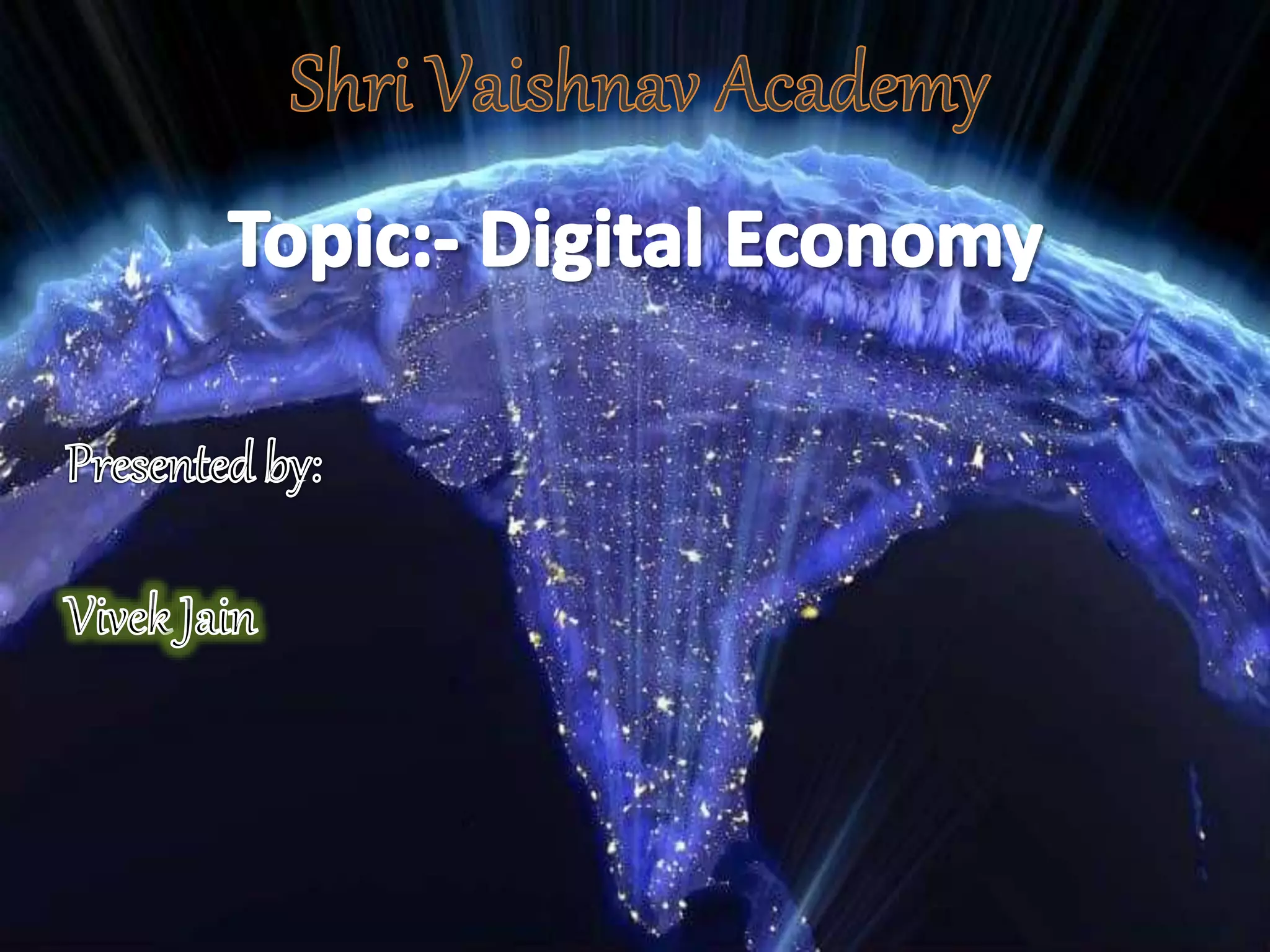 New digital economy | PPTX