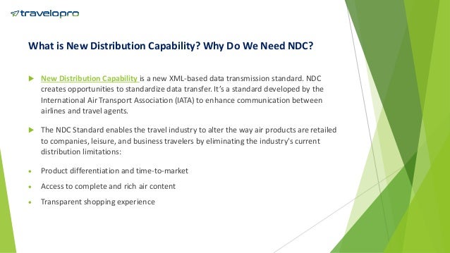 New Distribution Capability (NDC) | PPTX