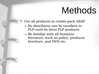 New Distributor Orientation English | PPT