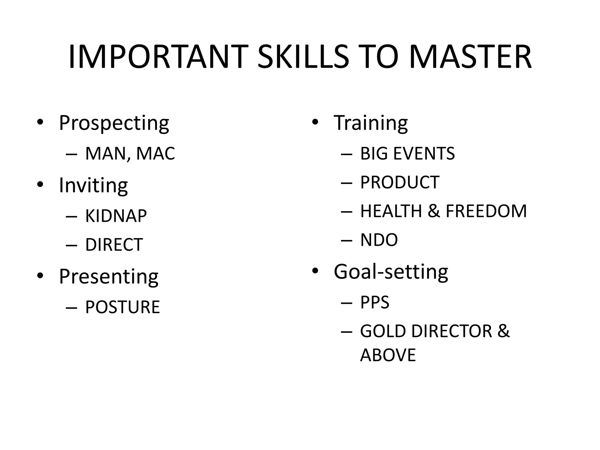 New distributors’ orientation | PPTX