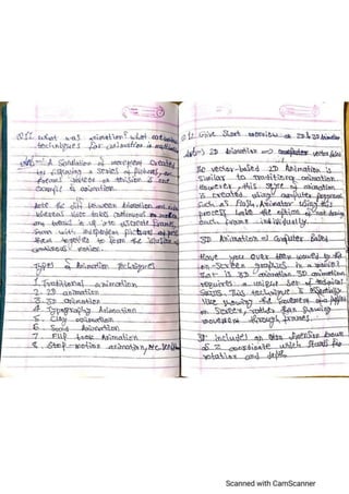 Multimedia short notes | PDF