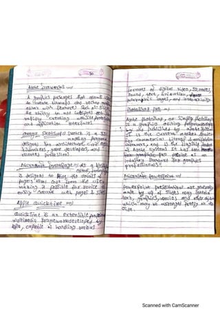 Multimedia short notes | PDF