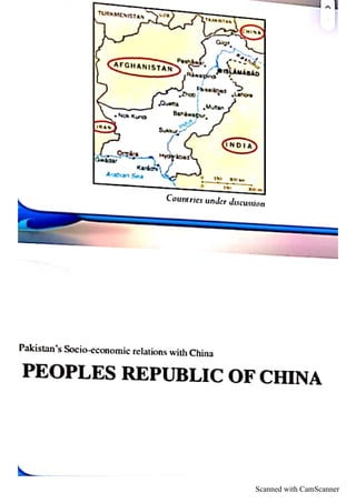 Pak and Iran China Afghanistan India relation | PDF