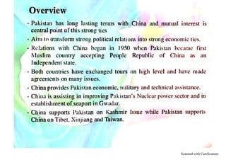 Pak and Iran China Afghanistan India relation | PDF