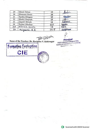Formative Evaluation Dr.Ravindra kshirsagar | PDF