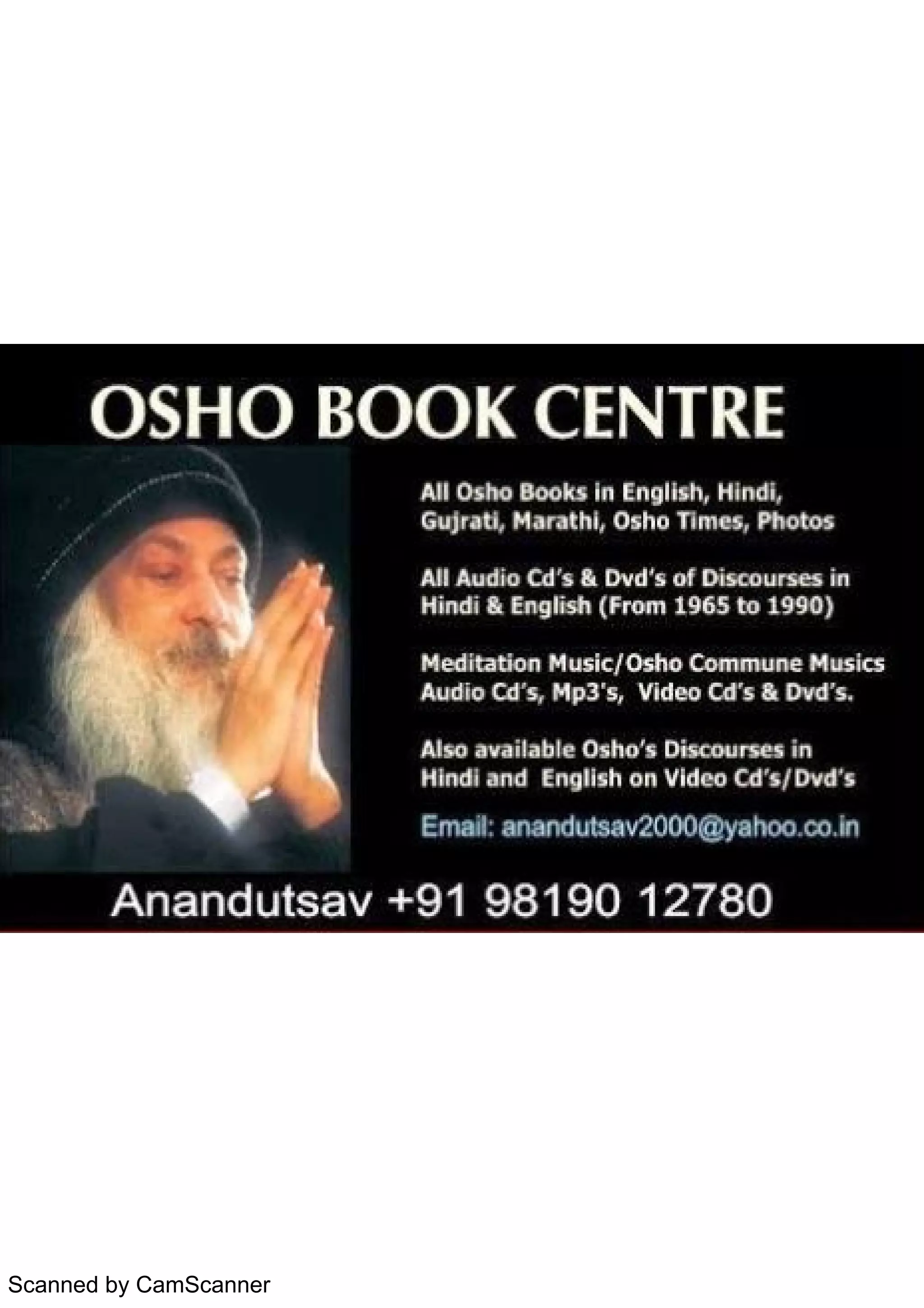 OSHO BOOK CENTRE | PDF | Digital Audio | Computer Software and Applications