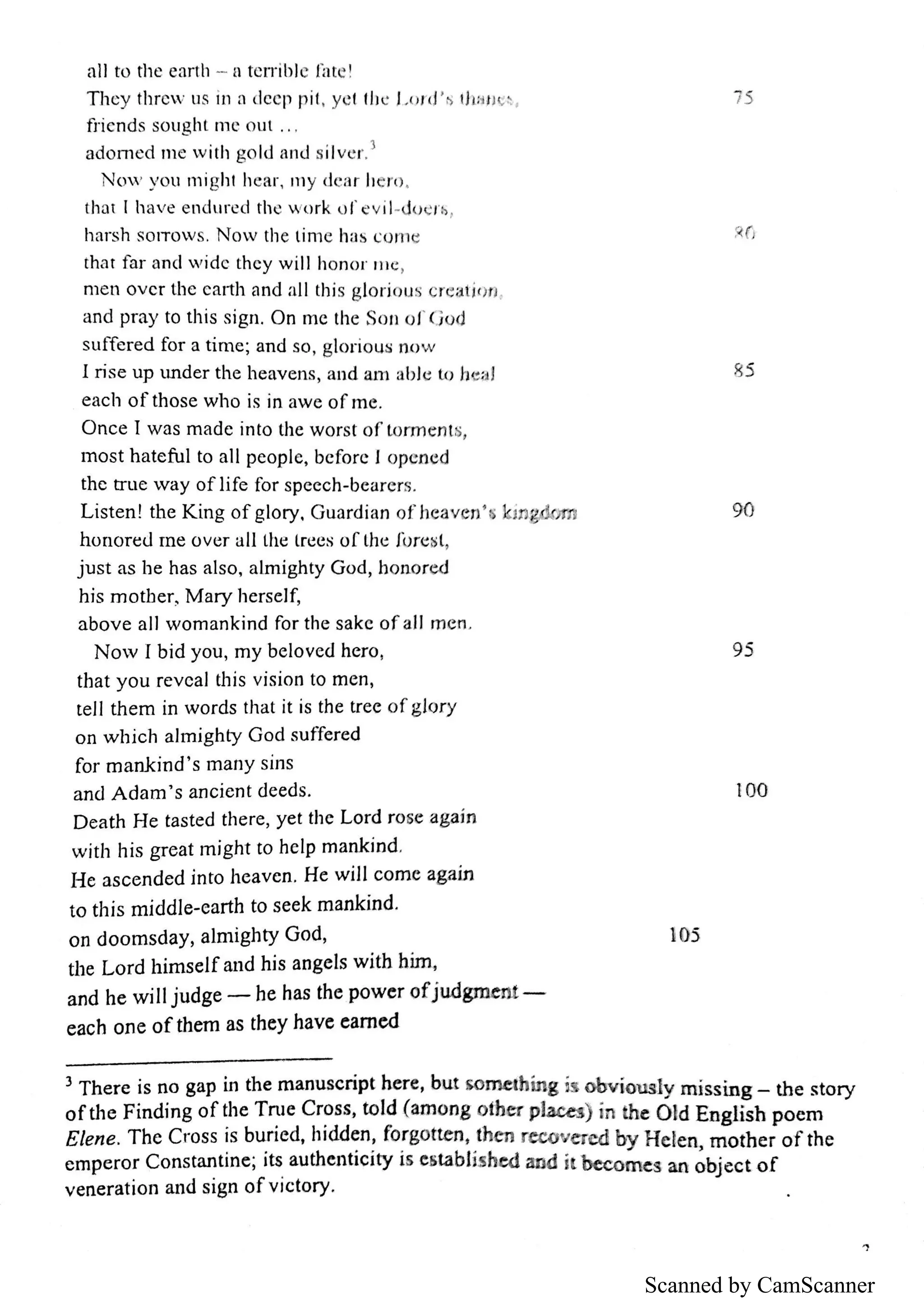 THE DREAM OF THE ROOD | PDF