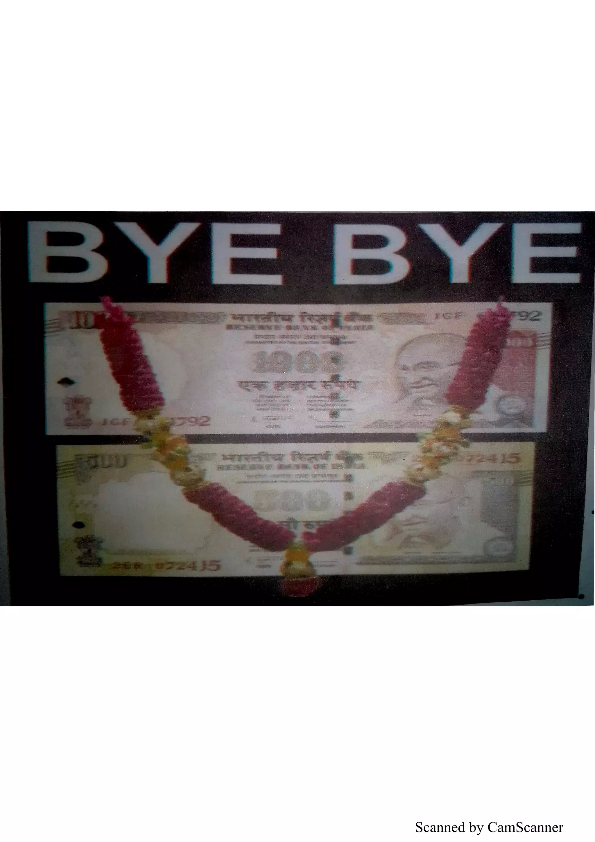 DEMONETIZATION best economic project class 12 follow me on instagram ...