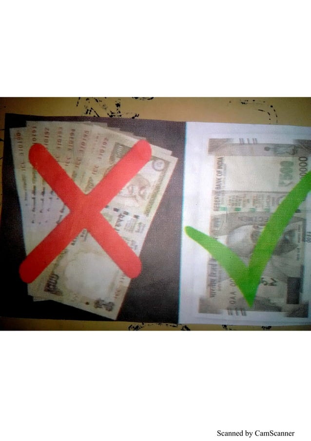 DEMONETIZATION best economic project class 12 follow me on instagram ...