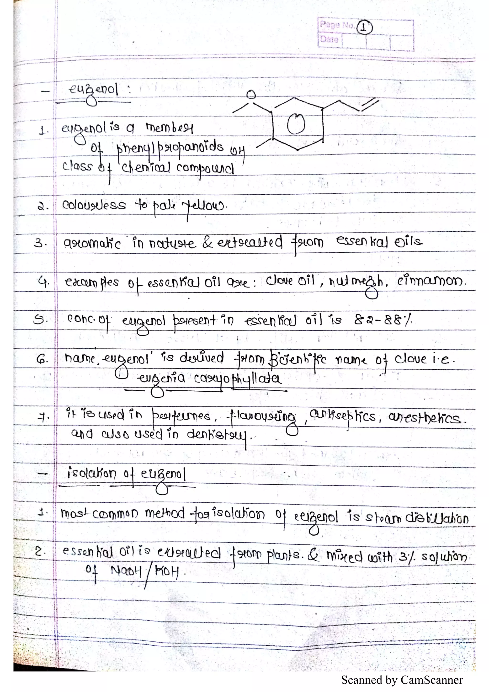 eugenol extraction ,isolation ,purification | PDF