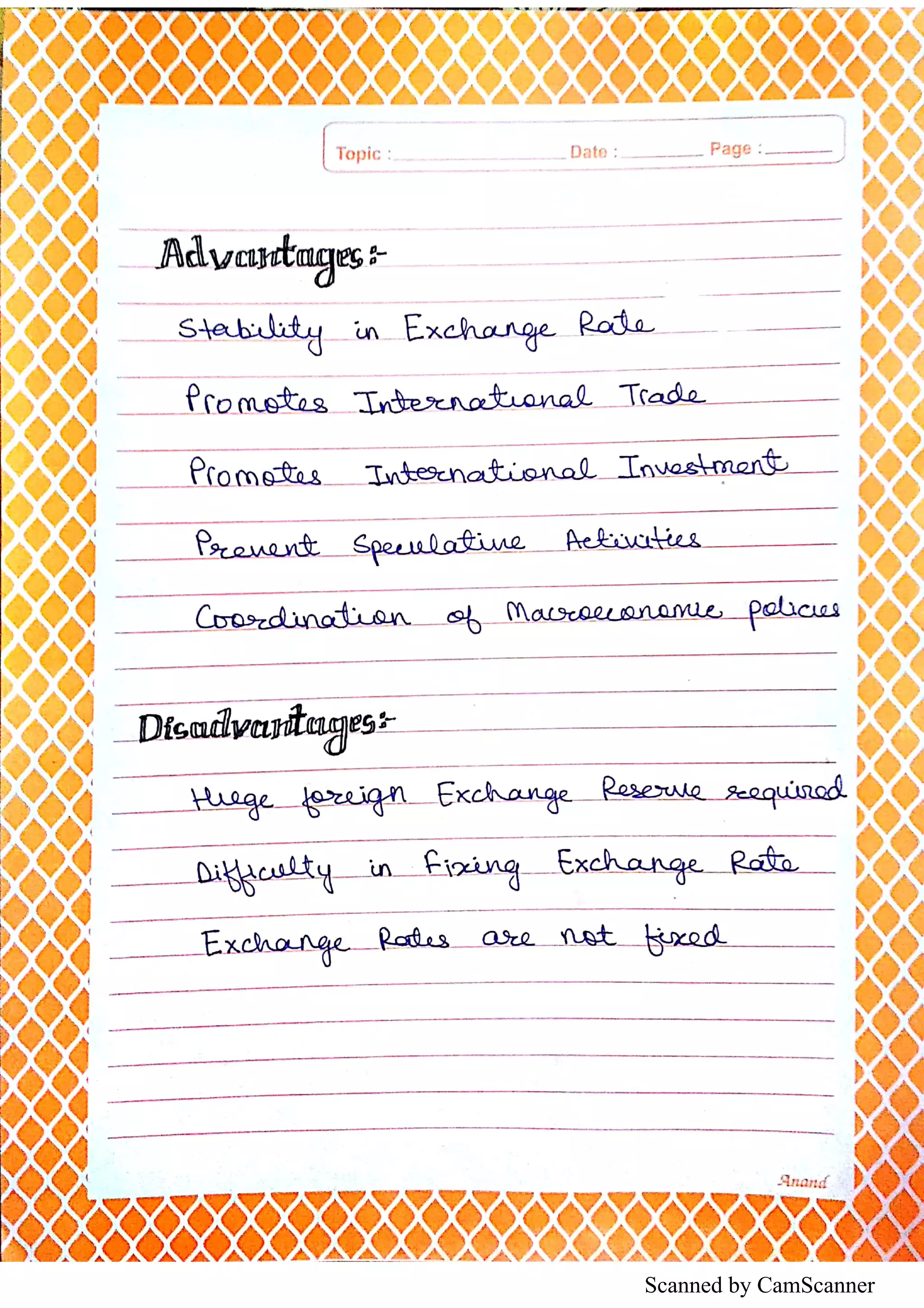 foreign exchange rate project class 12 | PDF