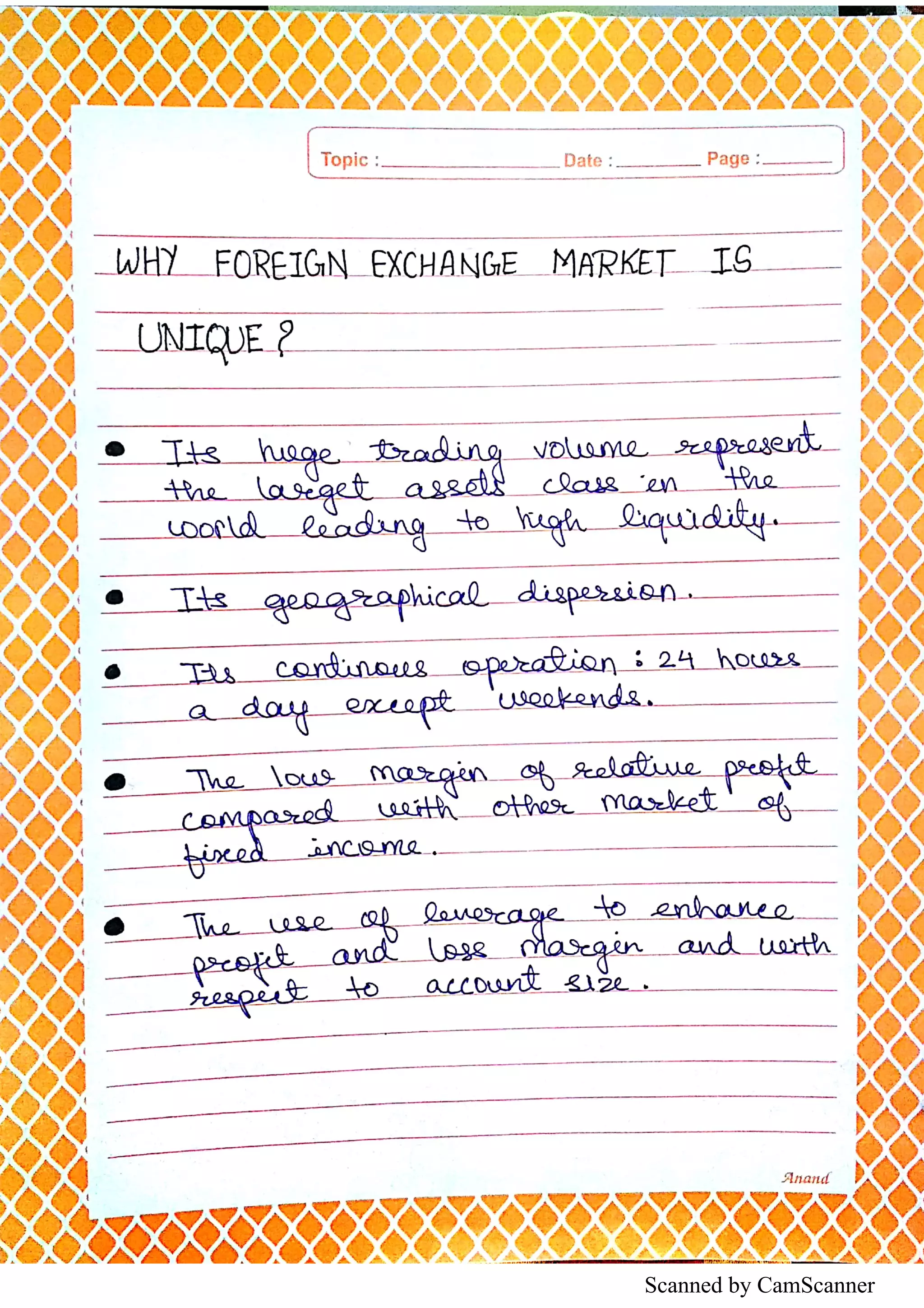 foreign exchange rate project class 12 | PDF