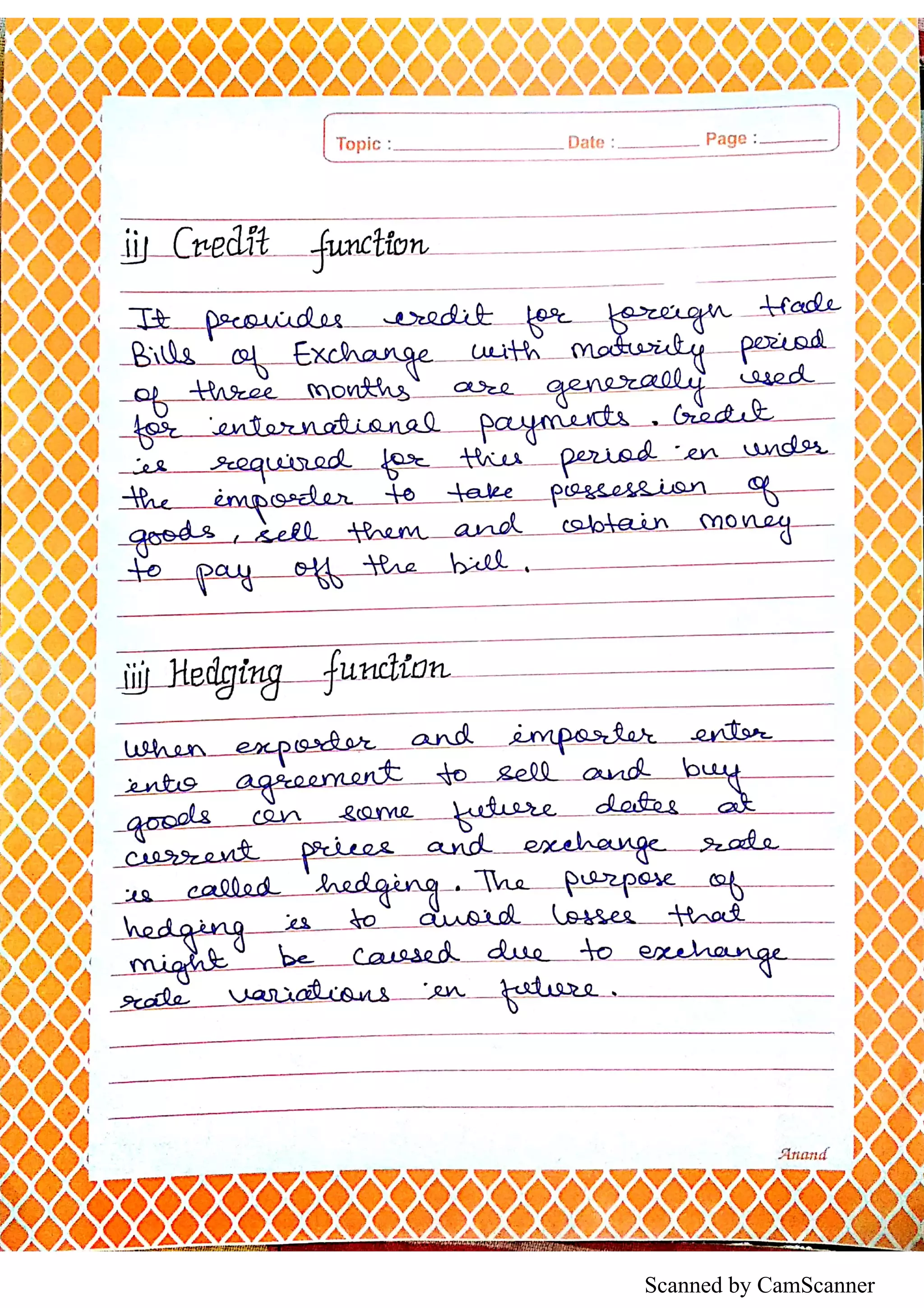 foreign exchange rate project class 12 | PDF