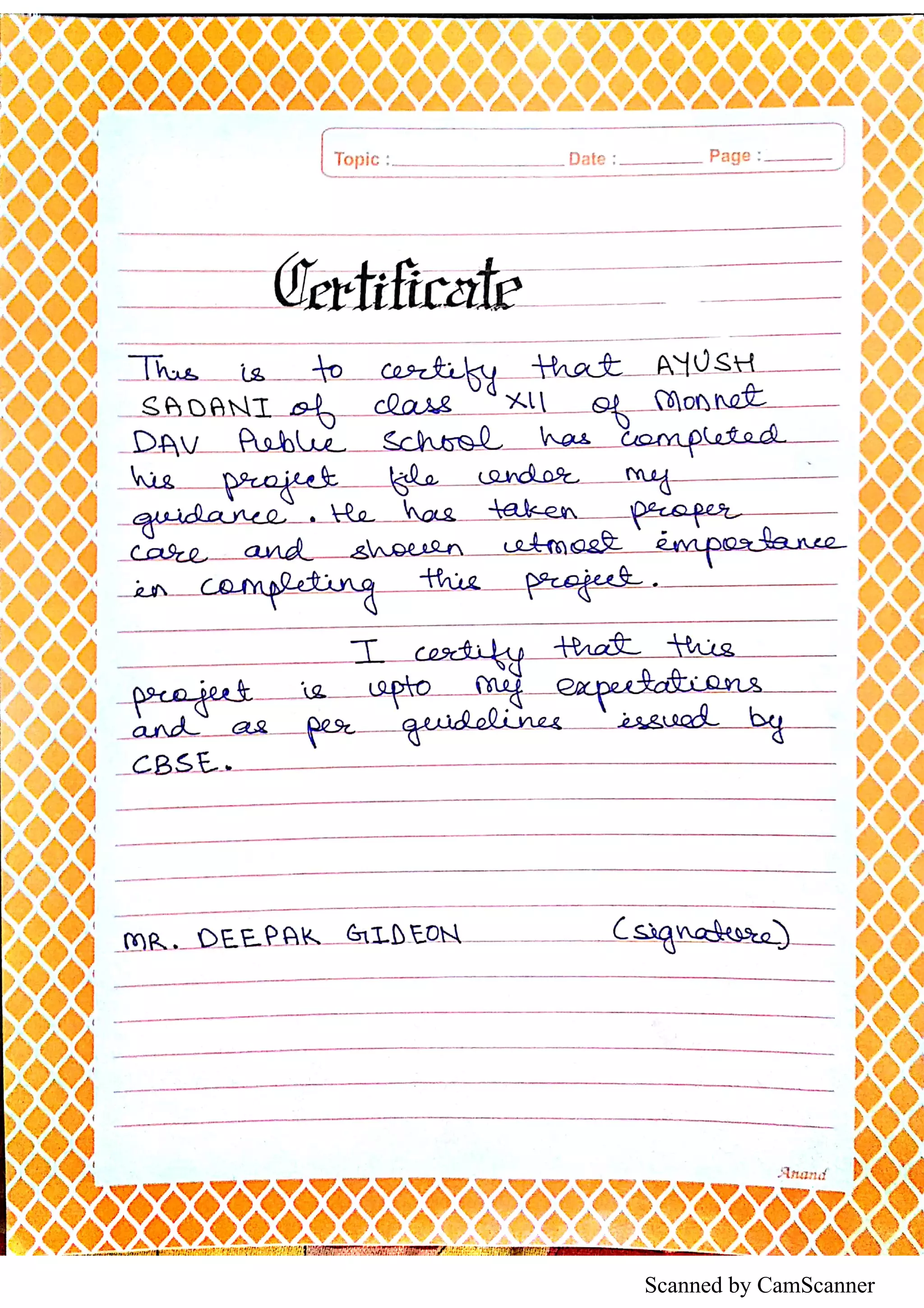 foreign exchange rate project class 12 | PDF