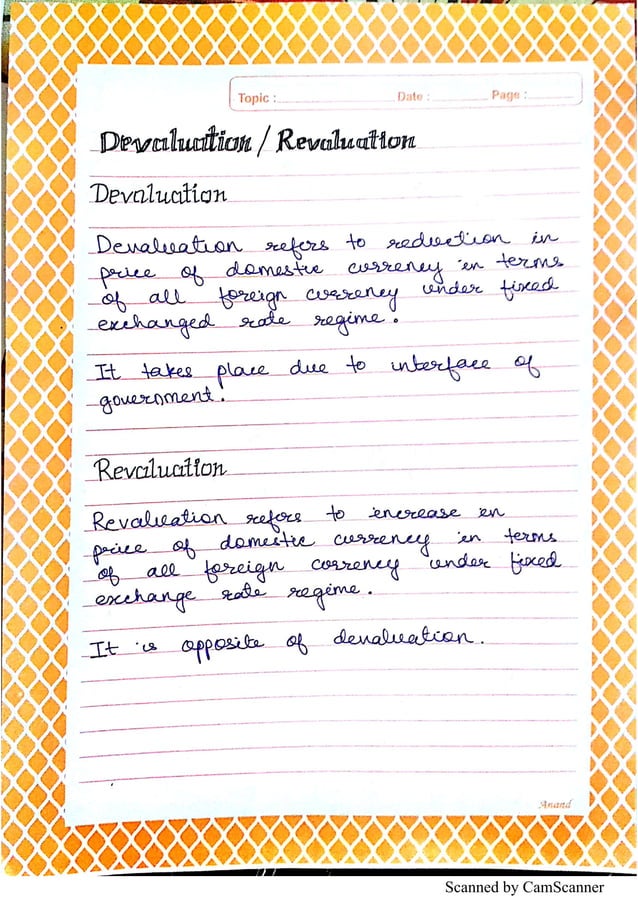 foreign exchange rate project class 12 | PDF | Currencies | Economy