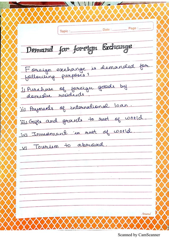 foreign exchange rate project class 12 | PDF | Currencies | Economy
