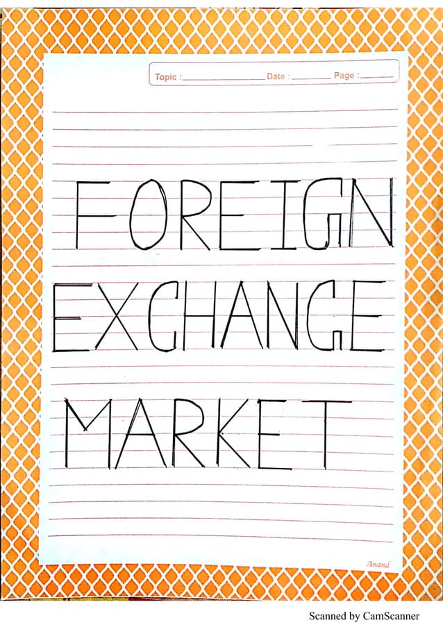 foreign exchange rate project class 12 | PDF | Currencies | Economy